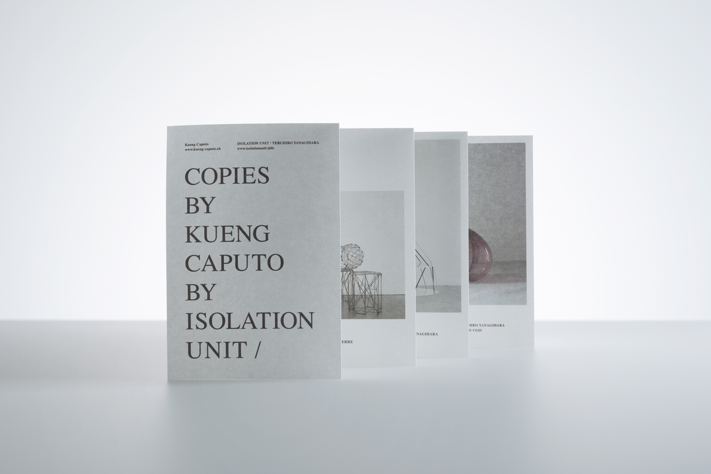 COPIES BY KUENG CAPUTO BY ISOLATION UNIT / : UMA / design farm